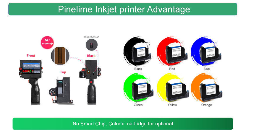 Buy Wholesale China Factory Price 12.7mm Height Printing Handheld ...