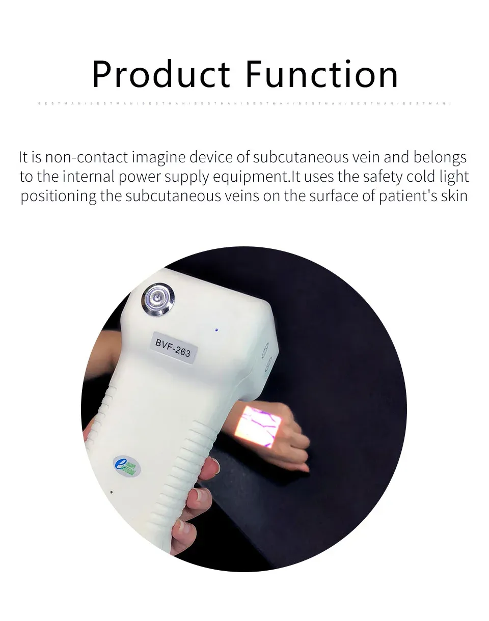 Portable Infrared Vein Viewer Finder Vein Locater Handheld Vein ...