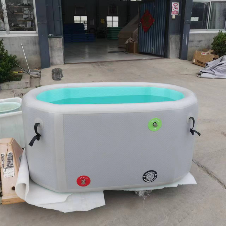 Drop Stitching Foldable Bathtub Pvc Ice Bath Recovery Cold Therapy ...