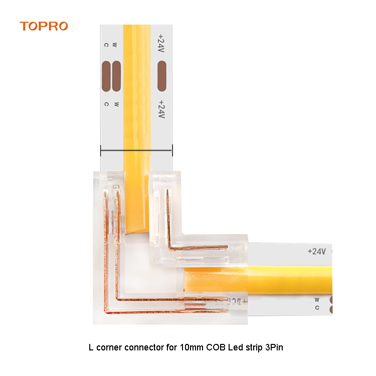 Buy Wholesale China Topro L Type Wireless Led Strip Connector 10mm 3pin ...