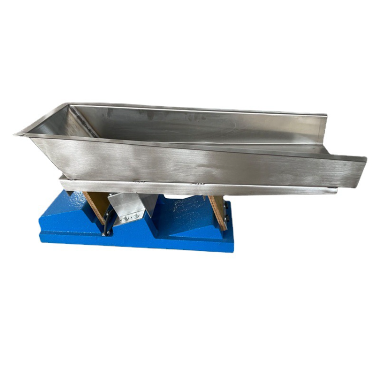 Food Industry Portable Electromagnetic Vibrating Feeder For Food Powder With Controller ...