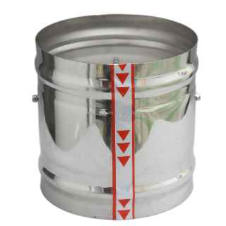 Hvac System Air Vents Duct Stainless Steel Motorized Damper 4" For ...