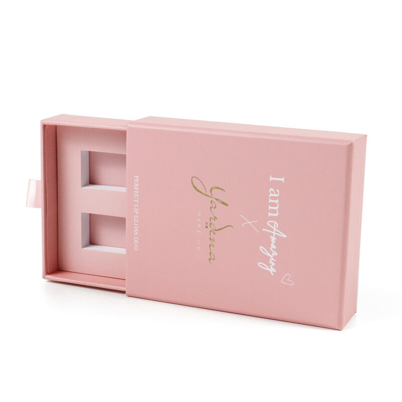 Buy Wholesale China Custom Drawer Type Packaging Box Cosmetics Lipstick ...