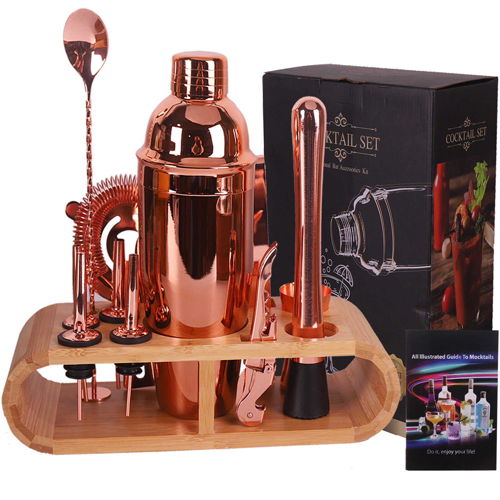 Buy Wholesale China Custom Direct Factory Copper Mixology Bartender Kit ...