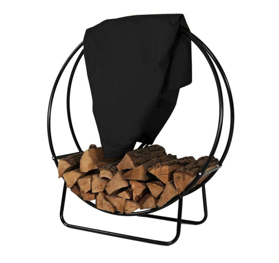 100% Waterproof Heavy Duty Firewood Log Rack Cover - 4 Feet $4.85 ...