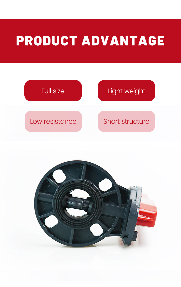Dn20 Water Supply Pvc Ball Valve Upvc Double Union Metering Ball Valve ...