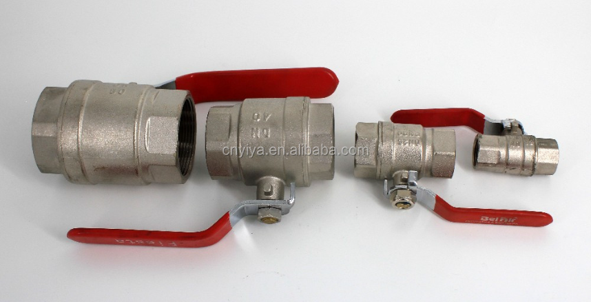 Water Flow Control Brass Ball Valve Pn20 High Quality Thread Connect ...