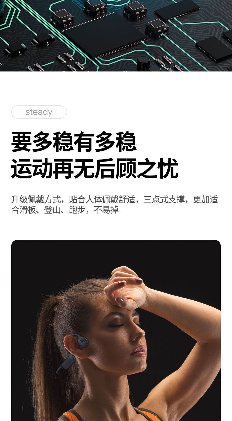 Buy Wholesale China Oem Wholesale Ts-k08 Bone Conduction Headset ...