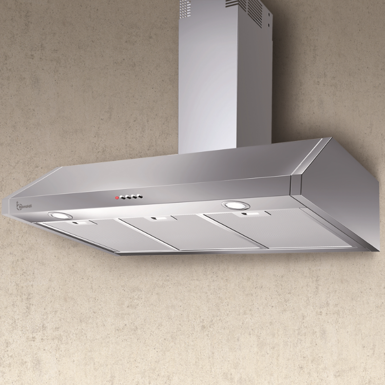 High Quality Made In Italy Design Steel Wall Hood Range Hood 90cm 700 ...