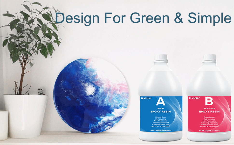 Buy Wholesale China 2 Parts Epoxy Resin 3:1 Kit For Diy Epoxy Resin ...