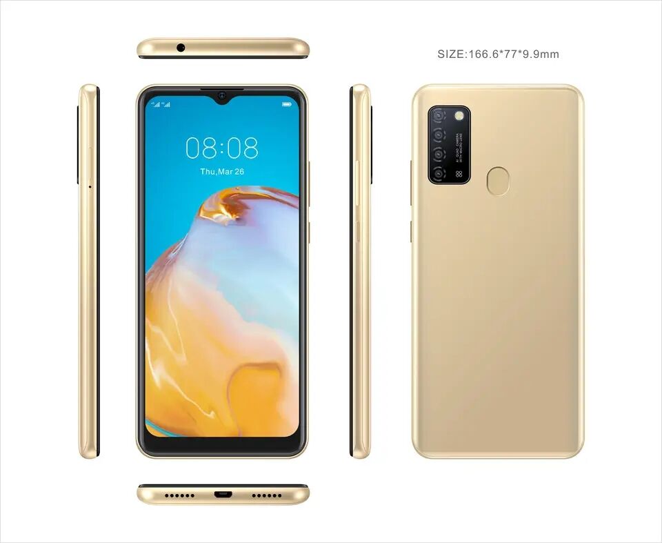 Buy Wholesale China Lte Wcdma Mobile Phone 6.55" Perforated Big Screen ...