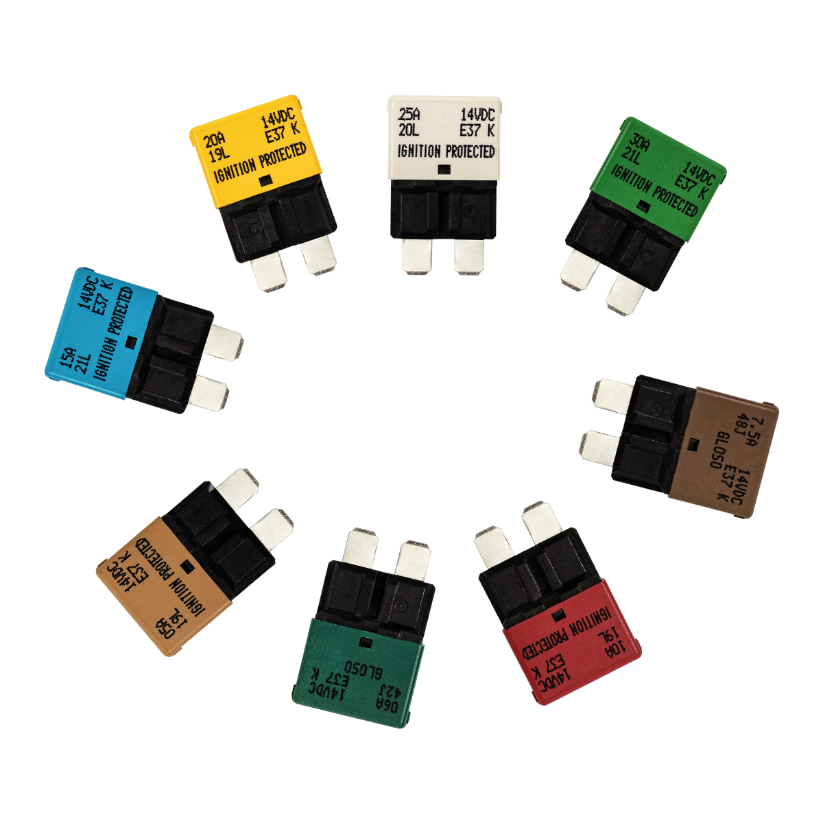 Buy Wholesale China Amomd Car Dc 28v Atc Blade Fuse Thermal Resettable ...