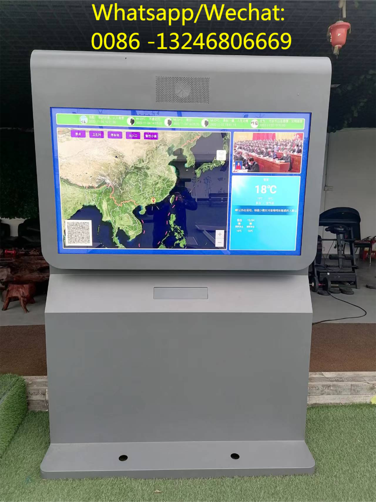 55" Touch Lcd Screen Outdoor 4k High Resolution Advertising Audio ...