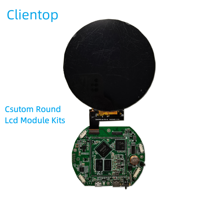 3.6/4/5/23.6 Inch Custom Round Lcd Advertising Media Display Circular ...