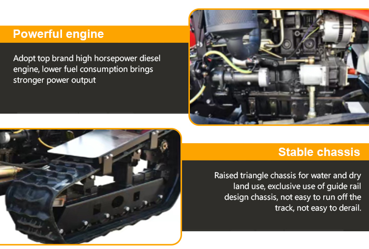 Bulk Buy China Wholesale 60hp Agricultural Rubber Tracked Mini Dozer ...