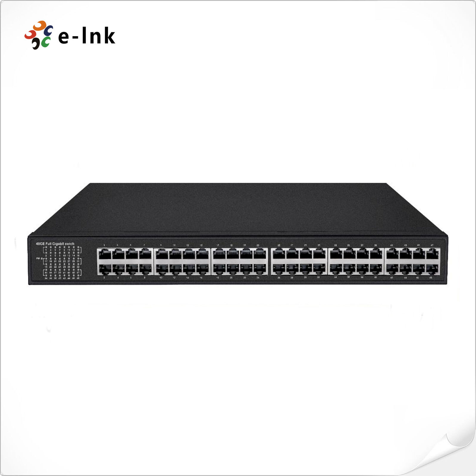 Buy Wholesale China Unmanaged 48 Port Gigabit Poe Switch With 48-ports 10/100/1000m Rj45 802.3at ...
