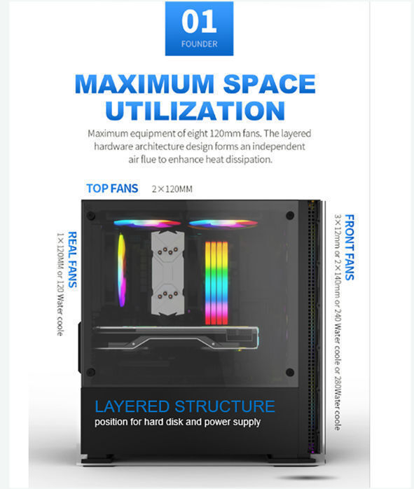 Buy Wholesale China Soeyi Manufacturer Wholesales Gaming Gabinete ...