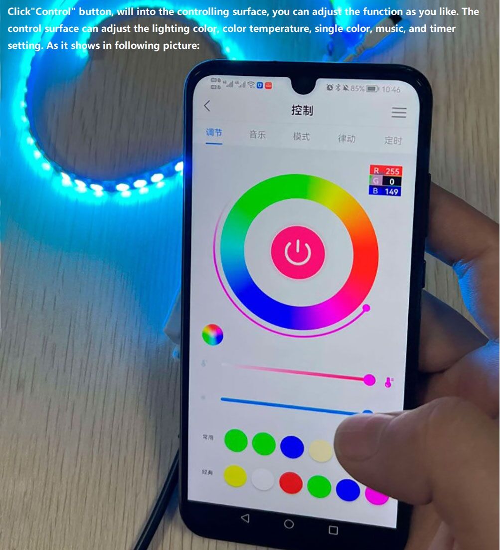 Buy Wholesale China 5v-24v Wireless Led Lighting Ir Controller App ...