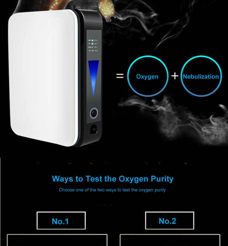 1l 35%-55% Oxygen Concentrator Health Care Home Use Car Use Portable ...