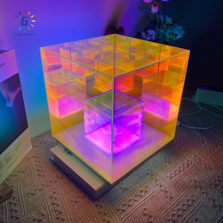 Dropshipping Creative Rgb Infinity Mirror Night Light Led Infinity Cube ...
