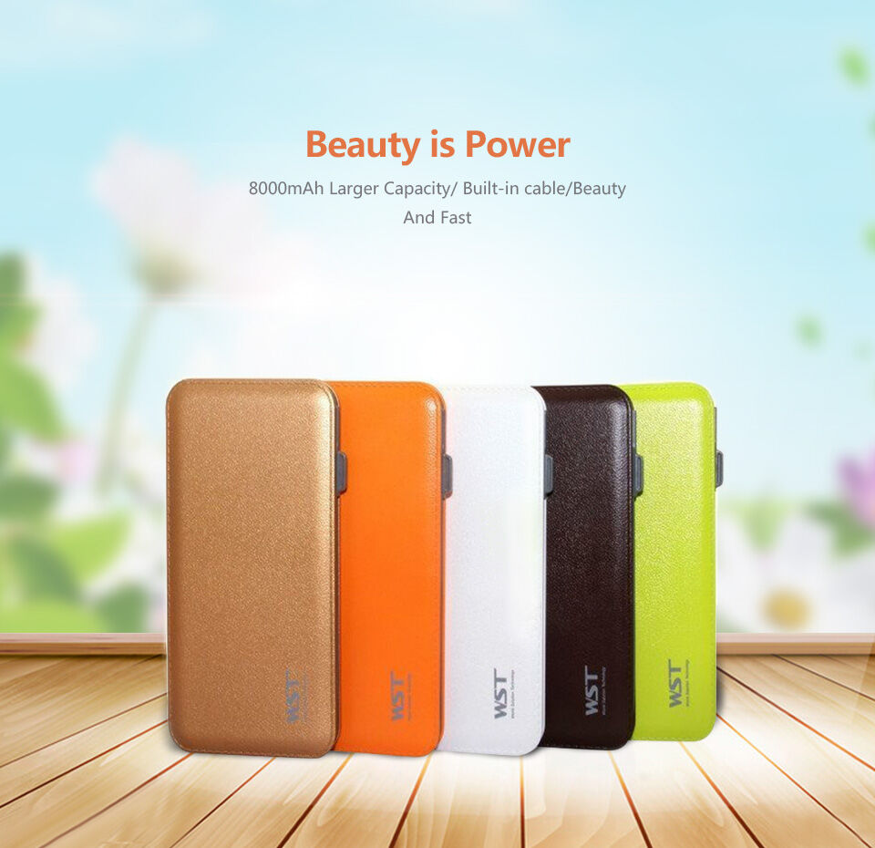Buy Wholesale China Hot Sale 8000mah Slim External Portable Battery ...