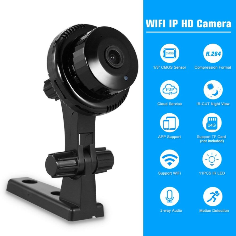 Mini Camera Style Infrared Night Vision Security Ip Camera Easy Figture ...