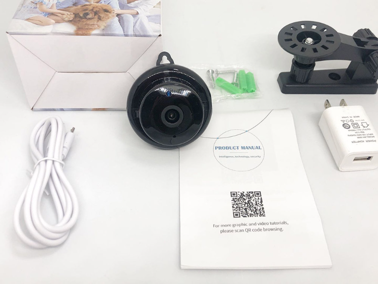 Mini Camera Style Infrared Night Vision Security Ip Camera Easy Figture ...