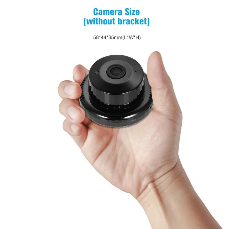 Mini Camera Style Infrared Night Vision Security Ip Camera Easy Figture ...