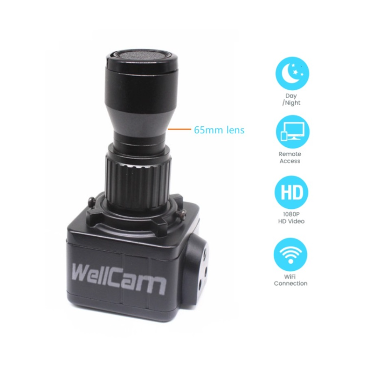 Wireless 2 Mp 65mm Fixed Lens Mini Camera With Mobile Apps - China ...