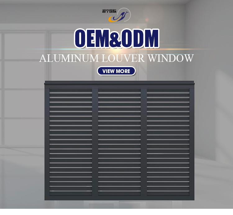 Buy Wholesale China Commercial House Fixed High Quality Aluminum Louver ...