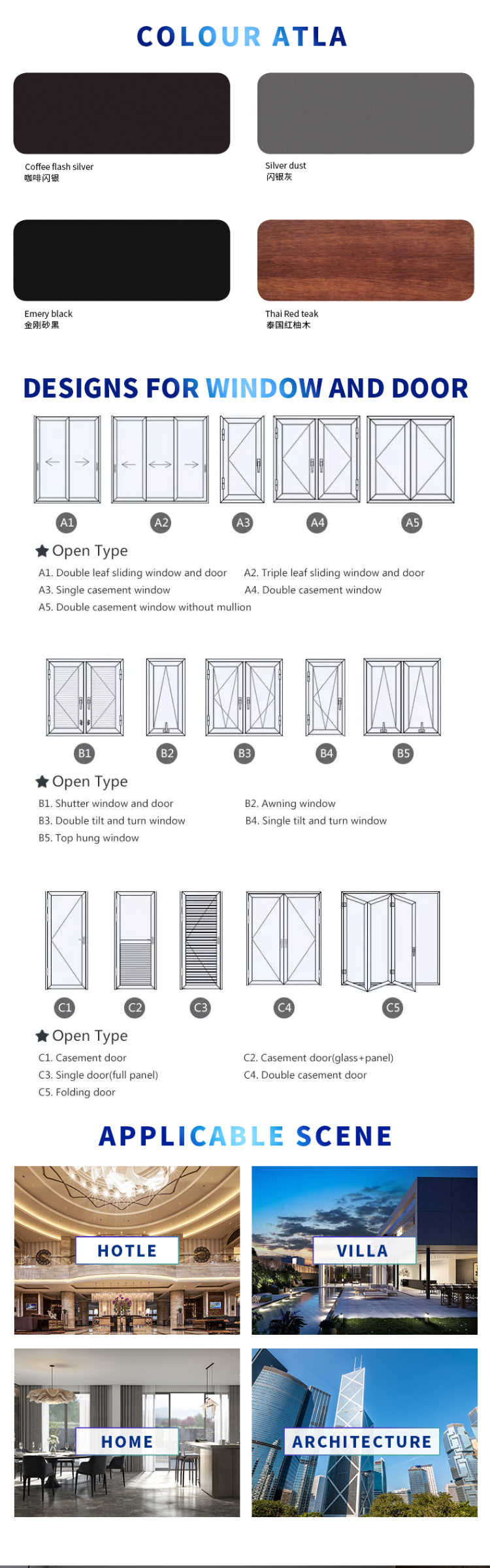 Buy Wholesale China As2047 Australian Standard Wooden Color Morden ...