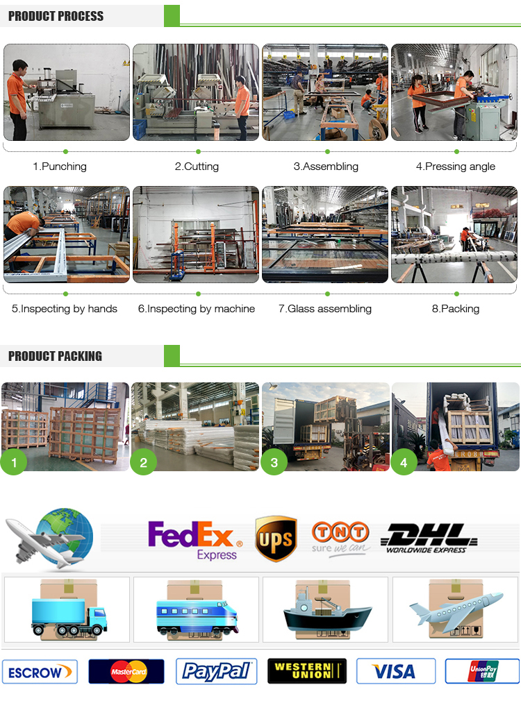 Mjl Half Moon Hurricane Impact Aluminum Windows Glass Awning Casement ...