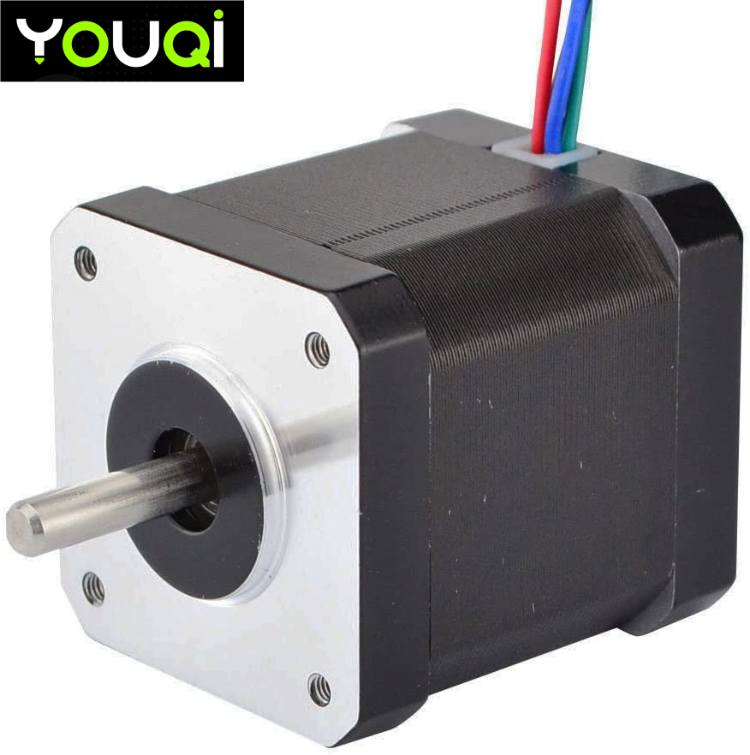 Youqi Nema 17 Bipolar Stepper 0.9deg(400 Steps/rev) 1.68a 44ncm(62.3oz ...
