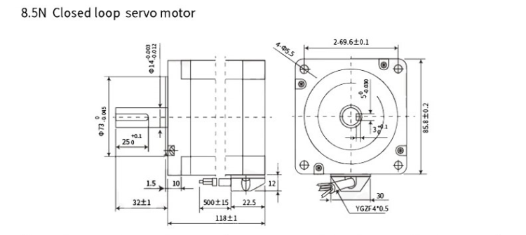 Bulk Buy China Wholesale Nema34 4.5nm 86hb250-80b Closed Loop Motor ... Bulk Buy China Wholesale Nema34 4.5nm 86hb250-80b Closed Loop Motor ...