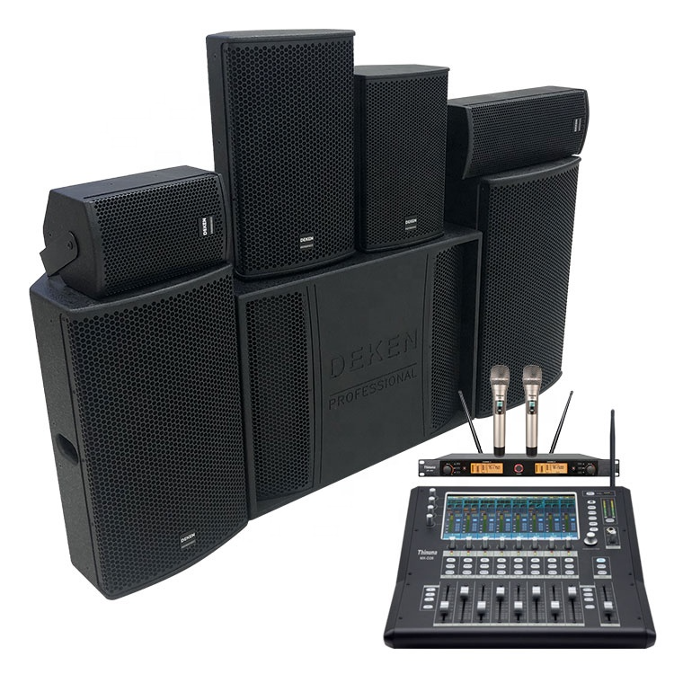 Thinuna Mx-d26 High Quality Digital Mixing Console Pa Speaker System Professional Mixer 26 ...