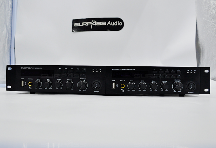 Mini Professional Pa Public Address Audio System Usb Tuner Bt Audio Mixer Amplifier, High ...