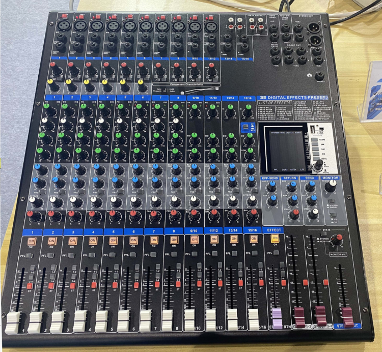 Acc Mgx1602 16 Channel Professional Stage Bar Pub Dj Digital Audio ...