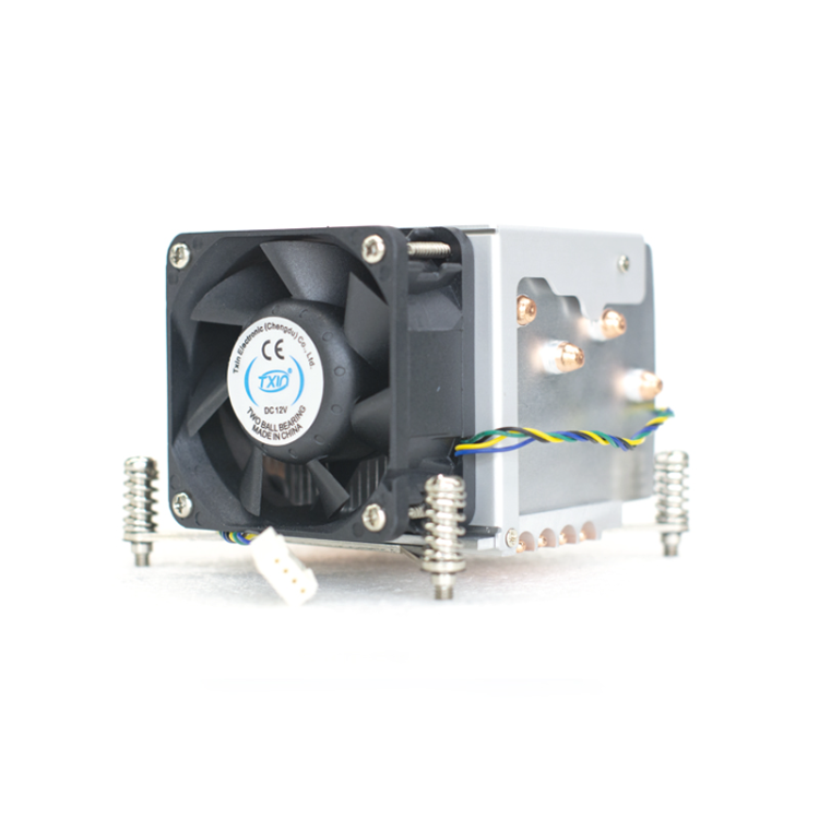 Factory New Design Cpu Cooler Fan 2u Lga2011 Square 4 Heat Pipe Side ...