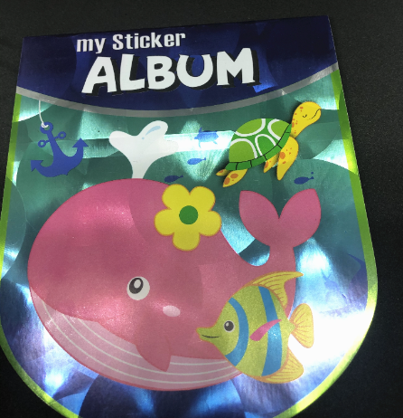 Offset Printing Diy Sticker Gloss Varnishing Silicon Paper Album For ...