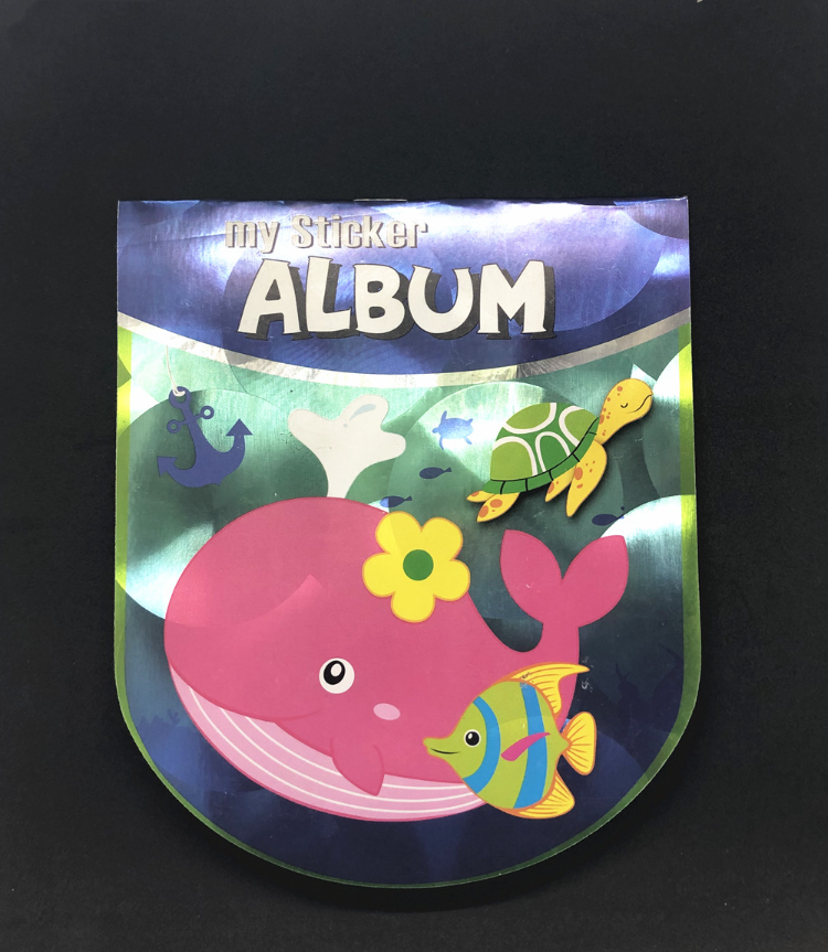 Offset Printing Diy Sticker Gloss Varnishing Silicon Paper Album For ...