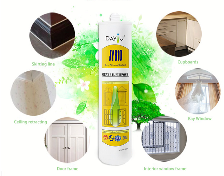 Window Gap Filler Waterproofing Acetic Glue All Purpose Glass Quick Dry ...