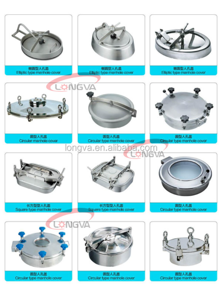 Tank Manway Square Manway 430x330 Sanitary Rectangular Outward Tank ...