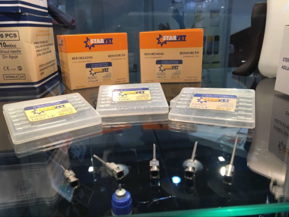 3/8" 19g Veterinary Hypodermic Syringe Needle Animal Needle Veterinary ...