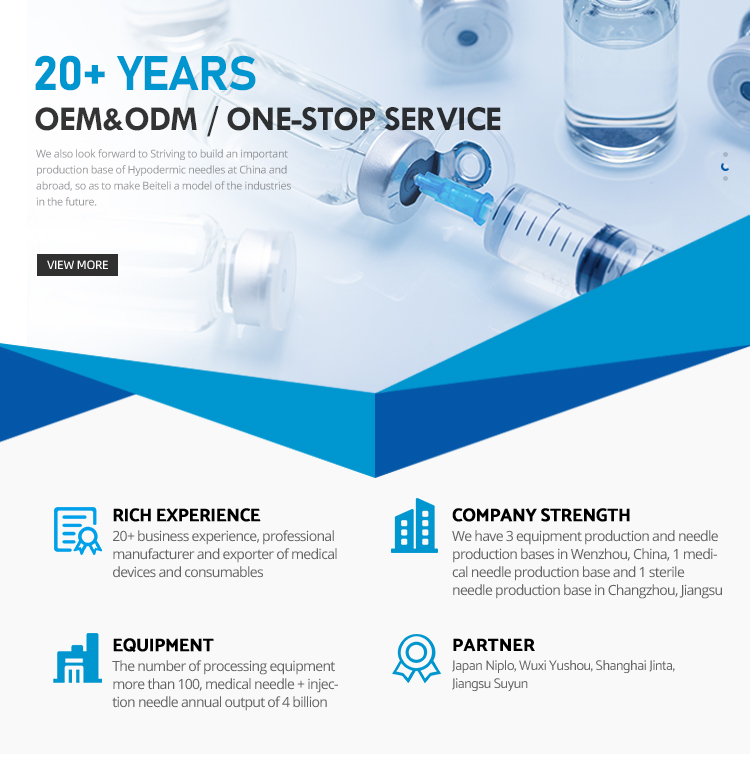 26g 0.45*20.5mm Stainless Steel Needle Cannulas Capillary Tube Medical ...