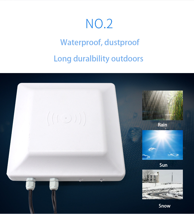 Rm 9001 Long Range Wiegand Parking Management System Uhf Rfid Reader Uhf Middle Range Reader 6 ...