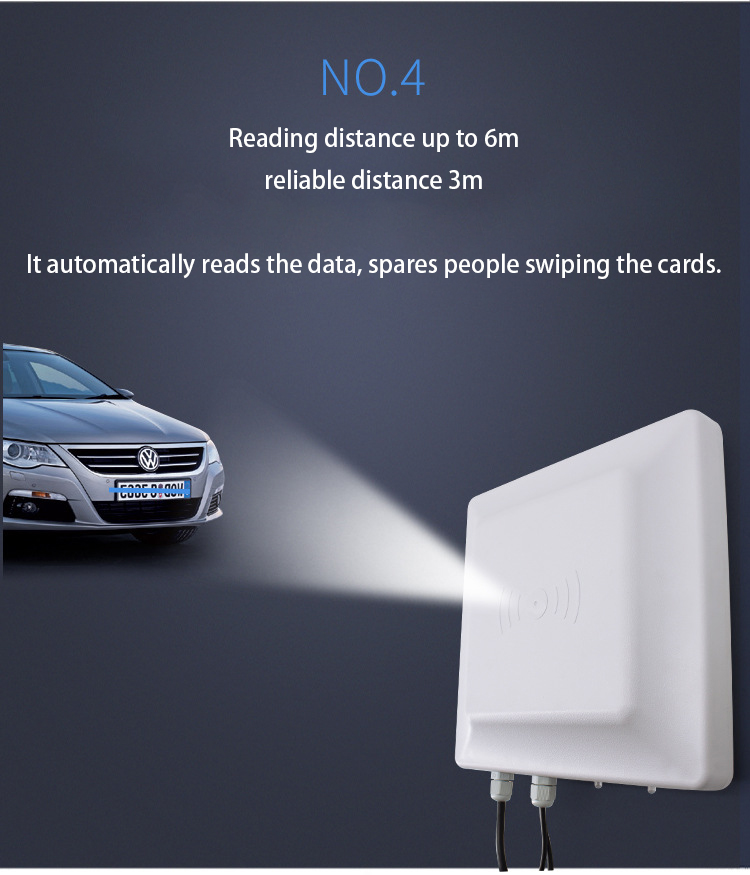 Rm 9001 Long Range Wiegand Parking Management System Uhf Rfid Reader ...