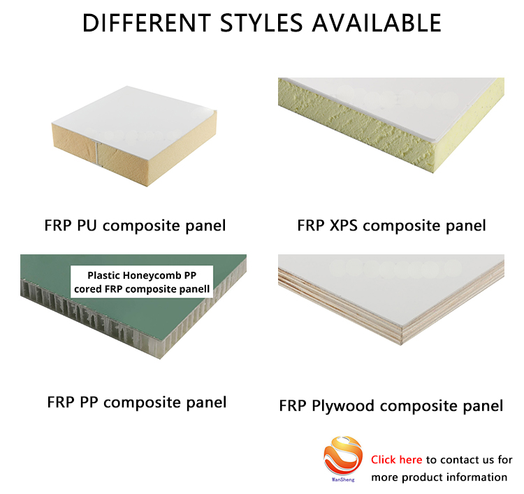 Frp Pu Foam Composite Panel Polyurethane Foam Sandwich Panel Ls For Rv ...
