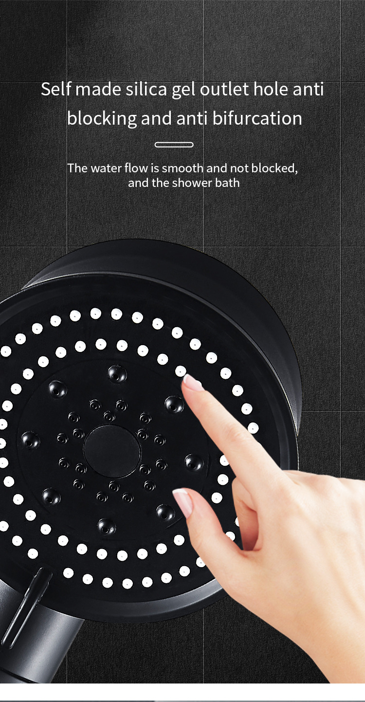 Wholesale Black 5 Function Mist Spray Hydro Jet High Pressure Power ...