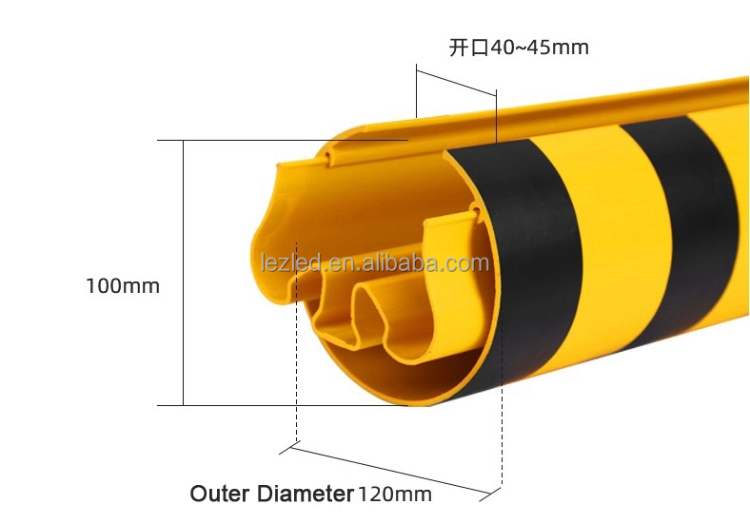 High Pressure Warehouse Column Guard Rack Protector For Pallet Rack ...