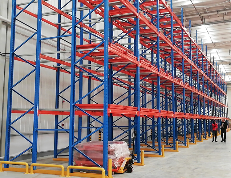 Push Back Pallet Racking Carton Paper Board Storage Pallet Rack ...